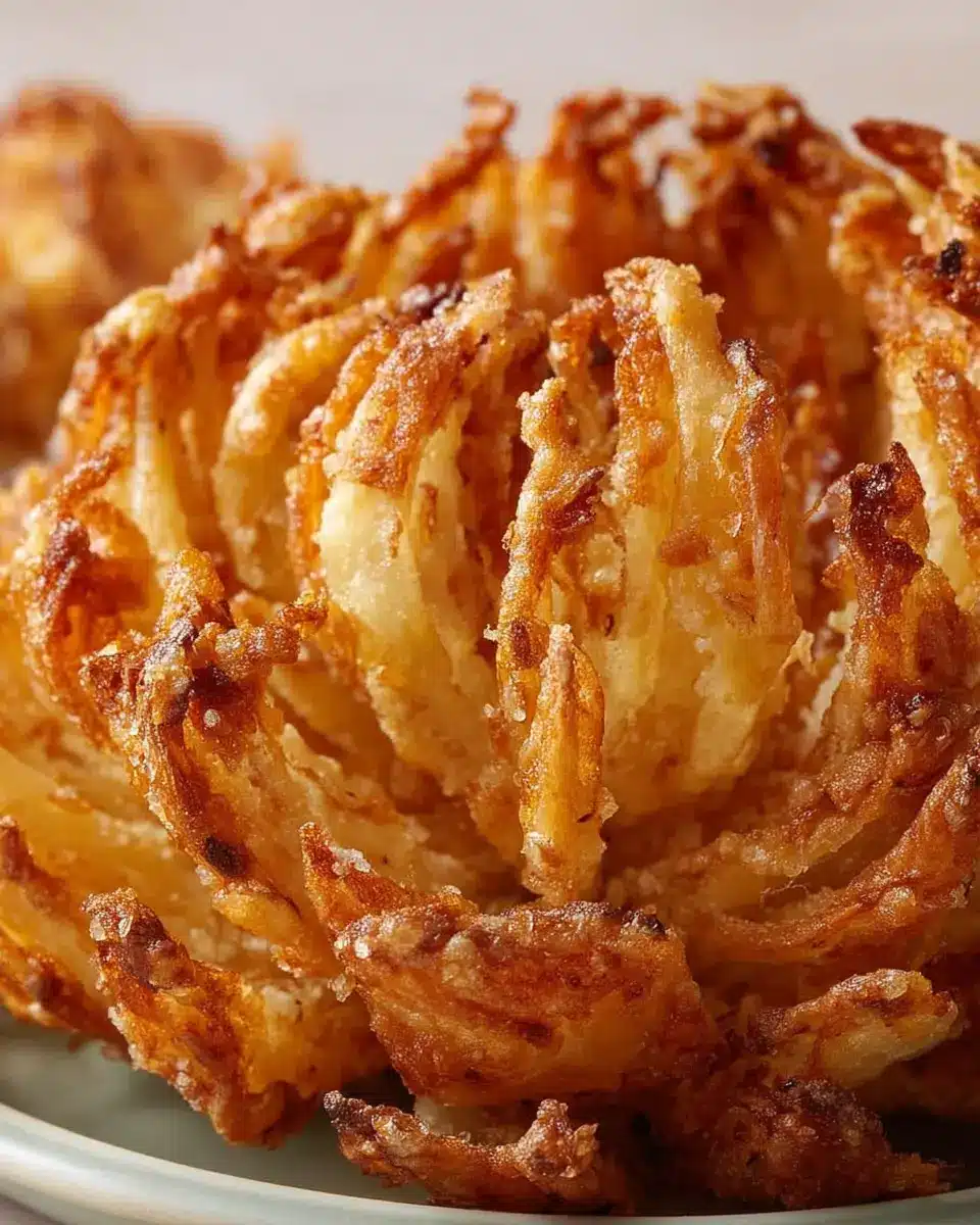 deep-fried blooming onion